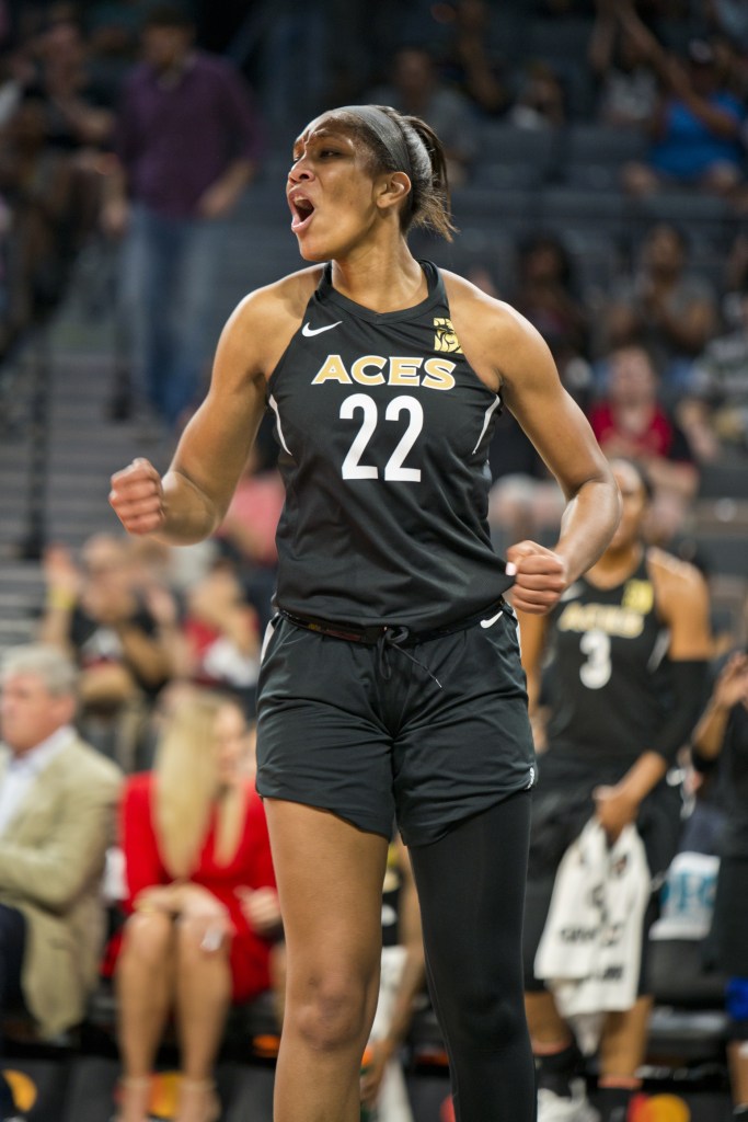 Marketing Ace - A'ja Wilson Enlisted To Score Points And Ticket Sales ...