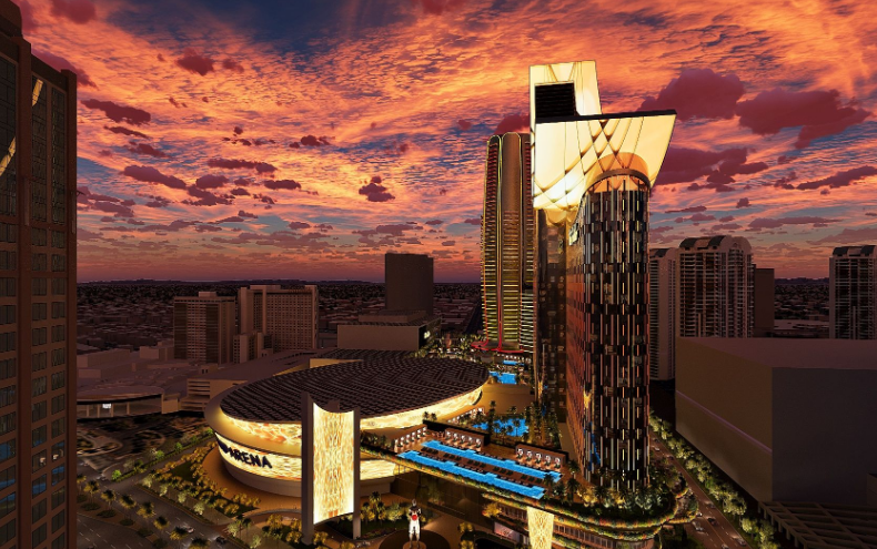 NBA Arena Race In Las Vegas: Oak View Group Ditches Las Vegas Blvd/Blue ...