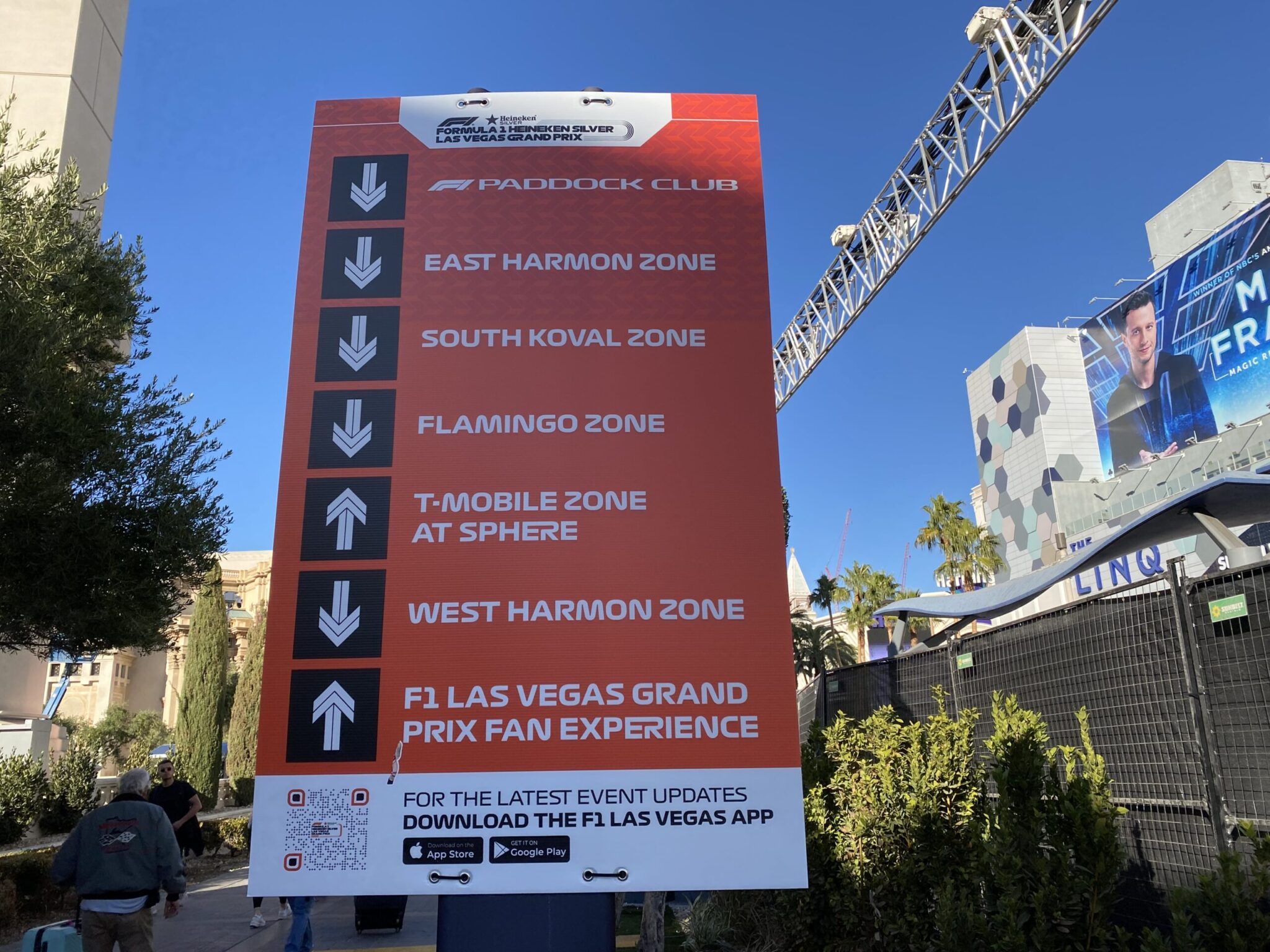 F1 Car Race Returns To Strip With Earlier Daily Road Closures During ...