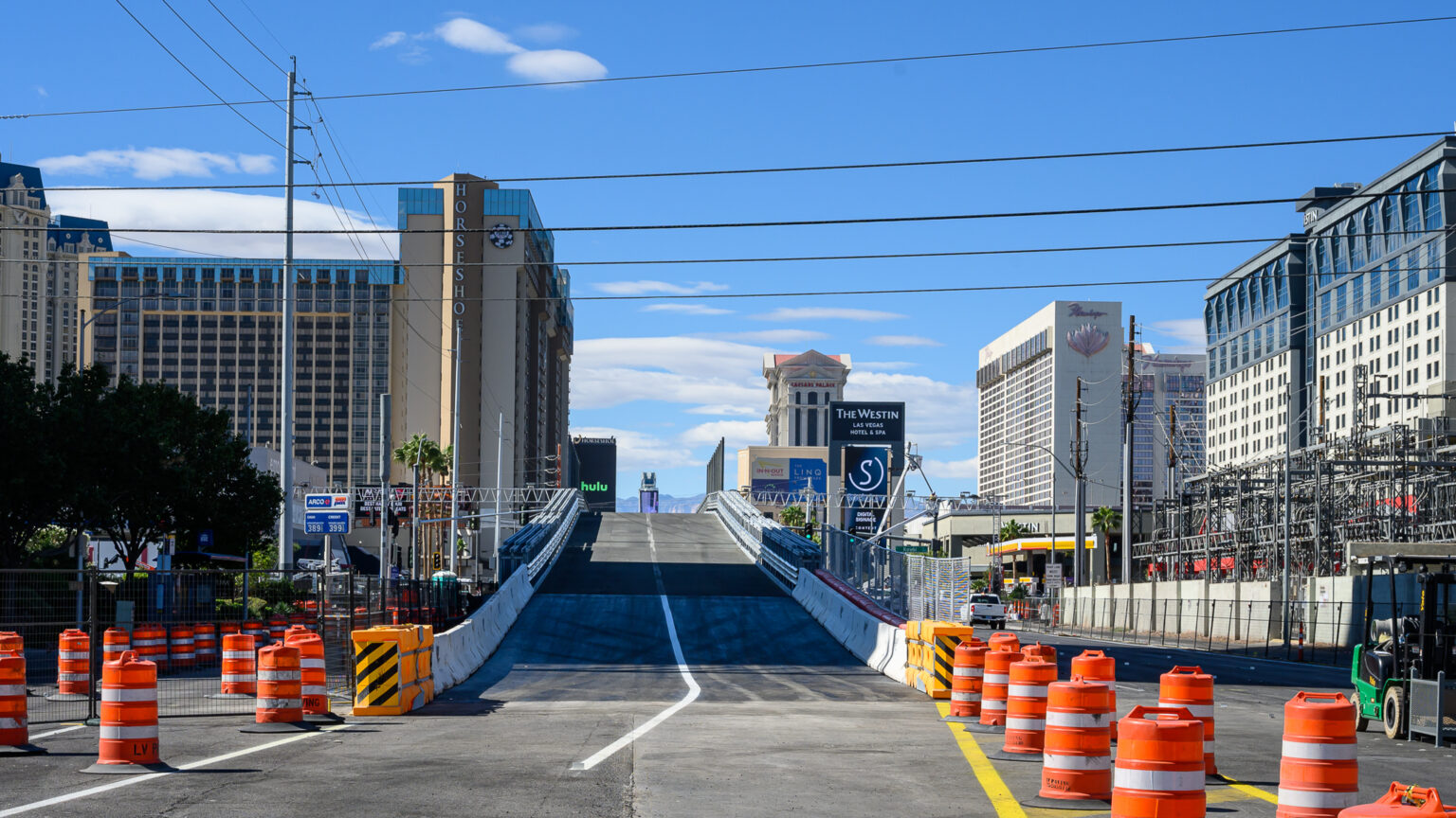 F1 Race Course Build Starts In Las Vegas Wednesday Night; 112 Days Of ...