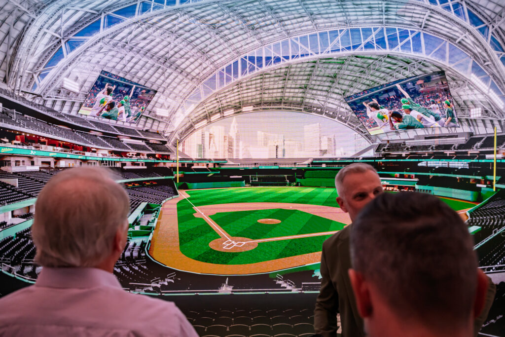 A's Open Razzle-Dazzle Stadium Experience Center In Southwest Valley To ...