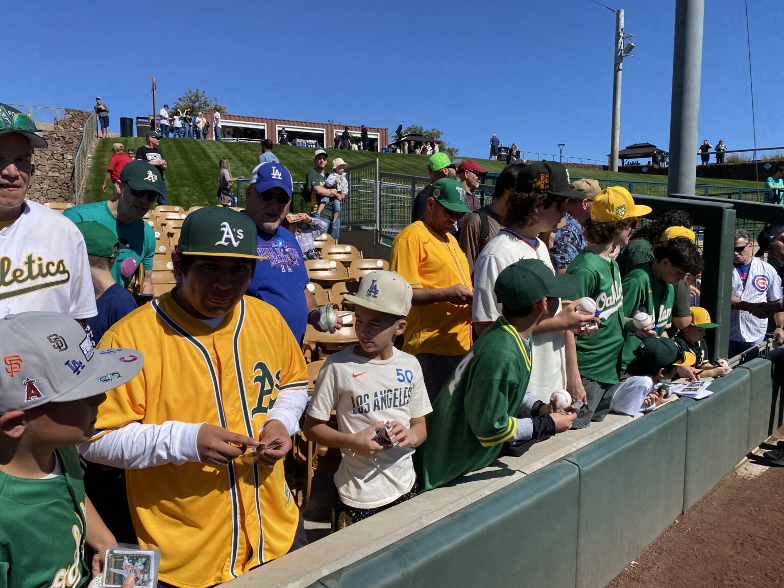 A's Super Fan Ready To Roll At Athletics Spring Training Opener At ...