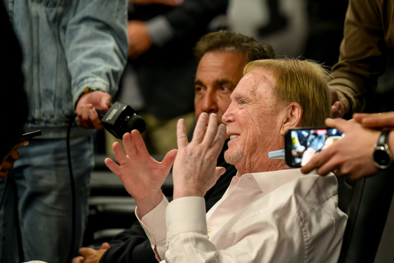 Starting Anew: Raiders Introduce New Coach, Klint Kubiak, Flanked By ...